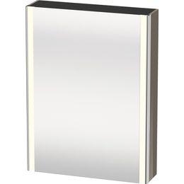 Duravit XSquare Spiegelschrank Flanell Grau 600x155x800 mm - XS7111L89890000 XS7111L89890000