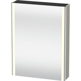 Duravit XSquare Spiegelschrank Taupe 600x155x800 mm - XS7111L60600000 XS7111L60600000