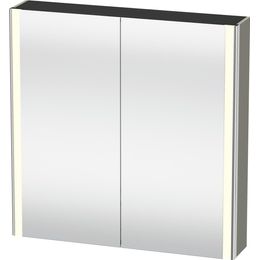 Duravit XSquare Spiegelschrank Stein Grau 800x155x800 mm - XS7112092921000 XS7112092921000