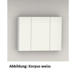 Artiqua Spiegelschrank , Eiche Weiß quer NB, 070-SET-1-90-440 070-SET-1-90-440