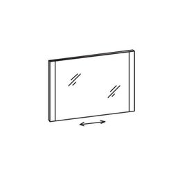 Artiqua Variabler LED-Spiegel, Eiche Weiß quer NB, 071-SFV-2-10-440 071-SFV-2-10-440