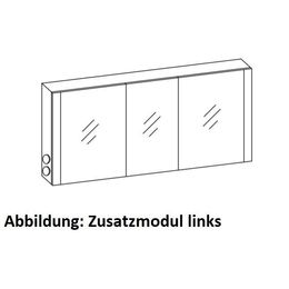 Artiqua LED-Spiegelschrank, Oxid Hellgrau quer, 071-SET-3-15-ZU-721 071-SET-3-15-ZU-721