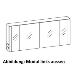 Artiqua LED-Spiegelschrank, Weiß Glanz, 071-SET-2-17-ZA-68 071-SET-2-17-ZA-68