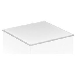 KEUCO Abdeckplatte Edition 11 31320, Cristallinglas, 361x3x520mm, weiss-satiniert, 31320279011 31320279011