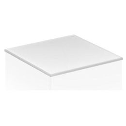 KEUCO Abdeckplatte Edition 11 31324, Cristallinglas, 1066x3x520mm, weiss-satiniert, 31324279012 31324279012