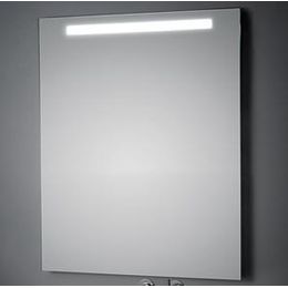 KOH-I-NOOR LED Wandspiegel mit Oberbeleuchtung, B: 700, H: 600, T: 33 mm L45766