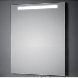KOH-I-NOOR LED Wandspiegel mit Oberbeleuchtung, B: 800, H: 800, T: 33 mm L45773