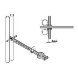 JUNG PUMPEN M-Zubehör Sicherungshebel C2 JP50179