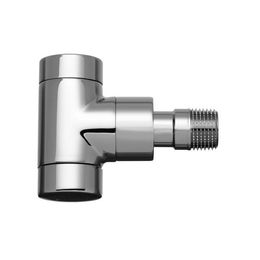 Kermi R&uuml;cklauf-Verschraubung Eckform,DN 15 1/2", chrom, ZV00180002 ZV00180002