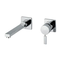 KAJA-B-Quadrat 2 LochWand-WT Einhebelmischer chrom 60180-C