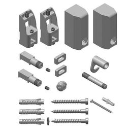 Kermi Badheizk&ouml;rper Befestigungs-Set Geneo quadris wei&szlig;, AK3/-E, ZB03460001 ZB03460001