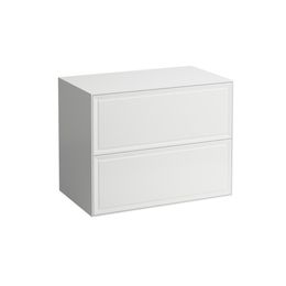 Laufen Sideboard The New Classic 457x777x600, o. Aus 2 Schubl Push/Pull weiss matt, H4060160851701 H4060160851701