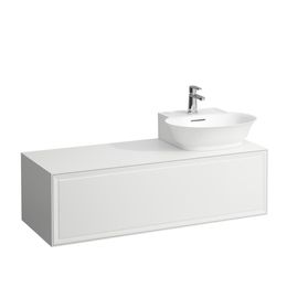 Laufen Waschtischunterschrank The New Classic 457x1177x347 Aus, re 1Schubl H816852 weiss matt H4060860851701