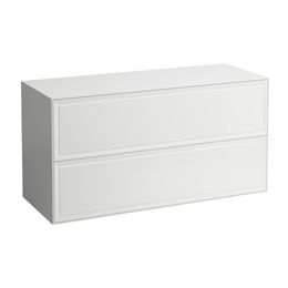 Laufen Sideboard TheNewClassic 457x1177x600, o. Aus 2 Schubl Push/Pull weiss lack, H4060260856311 H4060260856311