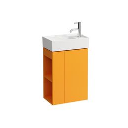 Laufen Waschtischunterschrank Kartell 270x440x600 1Tür re, Regal li H815334 ockerbraun H4075180336431