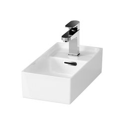 Neuesbad Serie 300 Keramik Möbelhandwaschbecken, B:400, T:220, H:150mm, weiss 1K114-0041