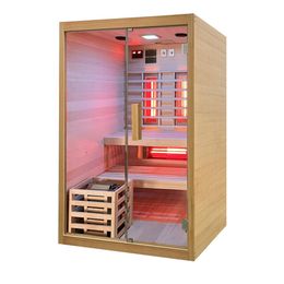 Neuesbad Sauna 130x120x200cm, Hemlock NB1H301301