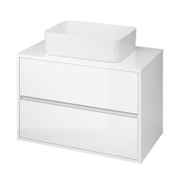 Neuesbad Serie 300 Waschtischunterschrank, B:798, T:450, H:530mm, weiss glänzend Lack 1S924-0051