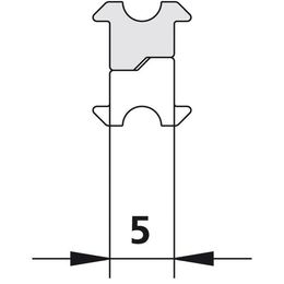 Kermi 9084 1x Magnetleiste, L&auml;nge: 2000 mm, 2209458 2209458