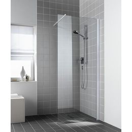 Kermi Walk-In Ibiza 2000 TWG 1400x1850, silber mattglanz, ESG klar, I2TWG140181AK I2TWG140181AK