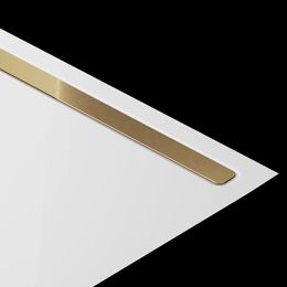 Kaldewei Designblende Mod. 4134 f&uuml;r NEXSYS f&uuml;r DW mit L&auml;nge 1000mm,gold gl&auml;nzend 687771250957