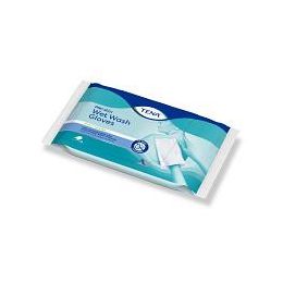 TENA WET Wash Glove parfümiert 15x23 cm blau 8 St