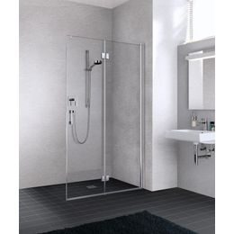Kermi Pendel-Falt Liga 2YR 0800x1850, silber hochglanz, ESG klar mit KermiClean, LI2YR LI2YR08018VPK