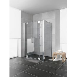 Kermi Pendelt&uuml;r Pasa XP PTF 1430x2000, silber hochglanz, ESG klar mit KermiClean, PXPTF PXPTF14320VPK