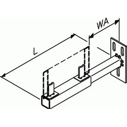 Zehnder Zubehör Wandkonsole WAK 2-180 782271