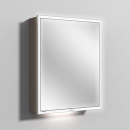 Sanipa Reflection Spiegelschrank MILO 60 mit LED-Beleuchtung, Taupe-Matt, AU0311T AU0311T