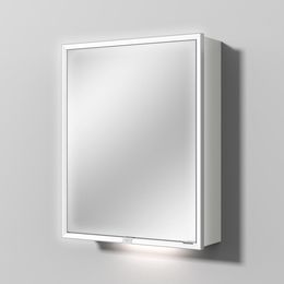 Sanipa Reflection Spiegelschrank MILO 60 mit LED-Beleuchtung, Weiß-Soft, AU03043 AU03043