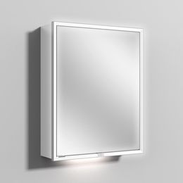 Sanipa Reflection Spiegelschrank MILO 60 mit LED-Beleuchtung, Weiß-Glanz, AU03178 AU03178
