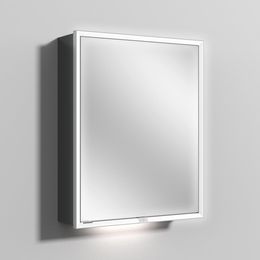 Sanipa Reflection Spiegelschrank MILO 60 mit LED-Beleuchtung, Anthrazit-Matt, AU03122 AU03122