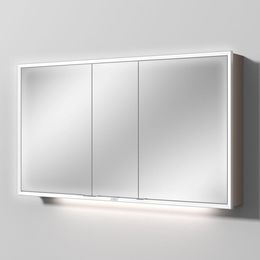 Sanipa Reflection Spiegelschrank MILO 130 mit LED-Beleuchtung, Taupe-Matt, AU0371T AU0371T