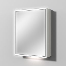 Sanipa Reflection Spiegelschrank MILO 60 mit LED-Beleuchtung, Linde-Hell, AU03055 AU03055