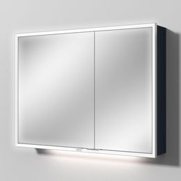 Sanipa Reflection Spiegelschrank MILO 100 mit LED-Beleuchtung, Marine-Matt, AU0341R AU0341R