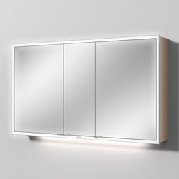 Sanipa Reflection Spiegelschrank MILO 130 mit LED-Beleuchtung, Macchiato-Matt, AU03768 AU03768