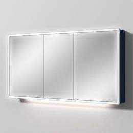 Sanipa Reflection Spiegelschrank MILO 140 mit LED-Beleuchtung, Marine-Matt, AU0381R AU0381R