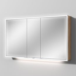 Sanipa Reflection Spiegelschrank MILO 130 mit LED-Beleuchtung, Eiche-Kansas, AU03759 AU03759