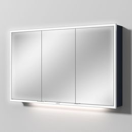 Sanipa Reflection Spiegelschrank MILO 120 mit LED-Beleuchtung, Marine-Matt, AU0361R AU0361R