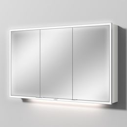 Sanipa Reflection Spiegelschrank MILO 120 mit LED-Beleuchtung, Weiß-Soft, AU03643 AU03643