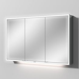 Sanipa Reflection Spiegelschrank MILO 120 mit LED-Beleuchtung, Anthrazit-Glanz, AU03679 AU03679