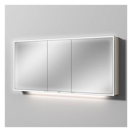 Sanipa Reflection Spiegelschrank MILO 160 mit LED-Beleuchtung, Kaschmir-Matt, AU0391U AU0391U