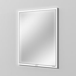 Sanipa Reflection Aluminium-Wandeinbau-Spiegelschrank WIM 60 mit LED-Beleuchtung, AU0406L AU0406L