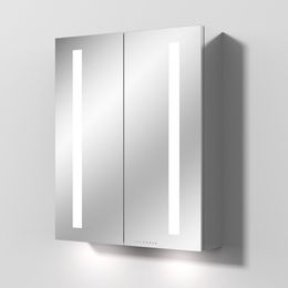 Sanipa Reflection Aluminium-Spiegelschrank ALEX 60 mit LED-Beleuchtung, AU4119Z AU4119Z