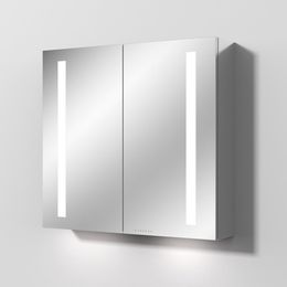 Sanipa Reflection Aluminium-Spiegelschrank ALEX 80 mit LED-Beleuchtung, AU4129Z AU4129Z