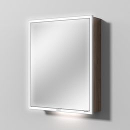 Sanipa Reflection Spiegelschrank MILO 60 mit LED-Beleuchtung, Eiche-Arizona, AU03080 AU03080