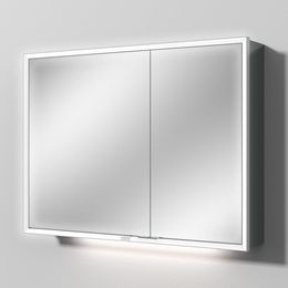 Sanipa Reflection Spiegelschrank MILO 100 mit LED-Beleuchtung, Anthrazit-Glanz, AU03479 AU03479