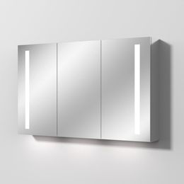 Sanipa Reflection Aluminium-Spiegelschrank ALEX 120 mit LED-Beleuchtung, AU3169Z AU3169Z