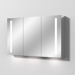 Sanipa Reflection Aluminium-Spiegelschrank ALEX 120 mit LED-Beleuchtung, AU4169Z AU4169Z